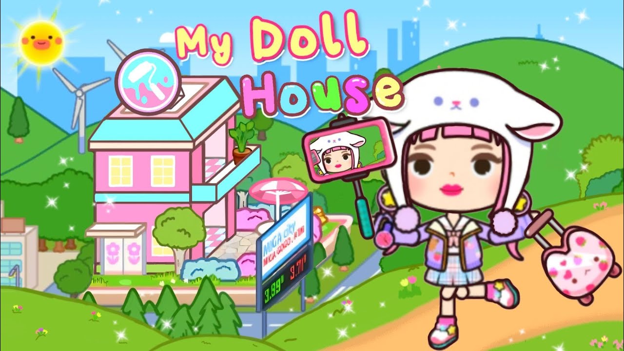Miga World MY DOLL HOUSE🧁DESIGN |kawaii decorations| Miga town ...