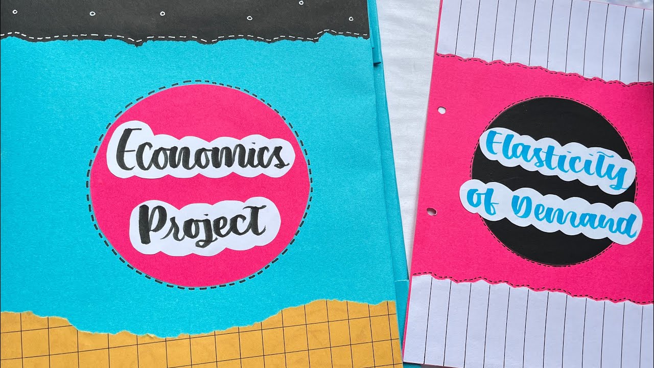 Project on Elasticity of Demand class 11 | CBSC - YouTube