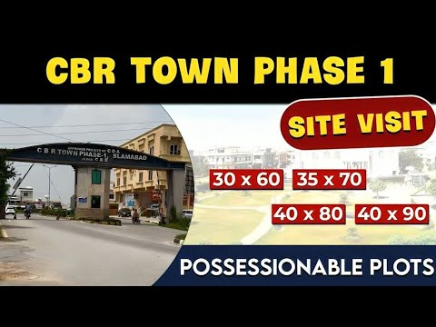CBR Town Phase 1 Zone 5 Islamabad|Possessionable Plots Available ...