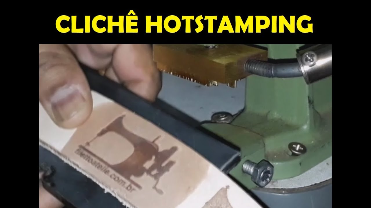 Clichê Hot Stamping #01 Como eu uso - YouTube