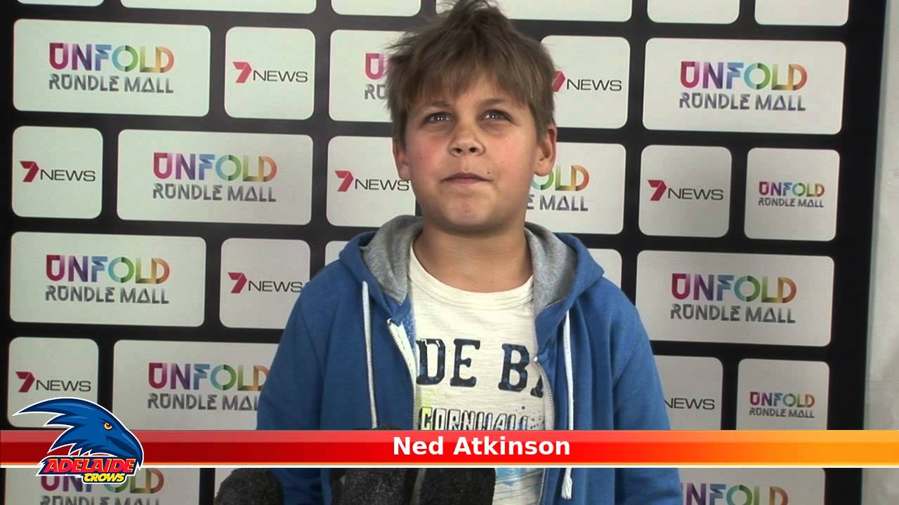 Ned Atkinson - 7 News Crows Experience - YouTube