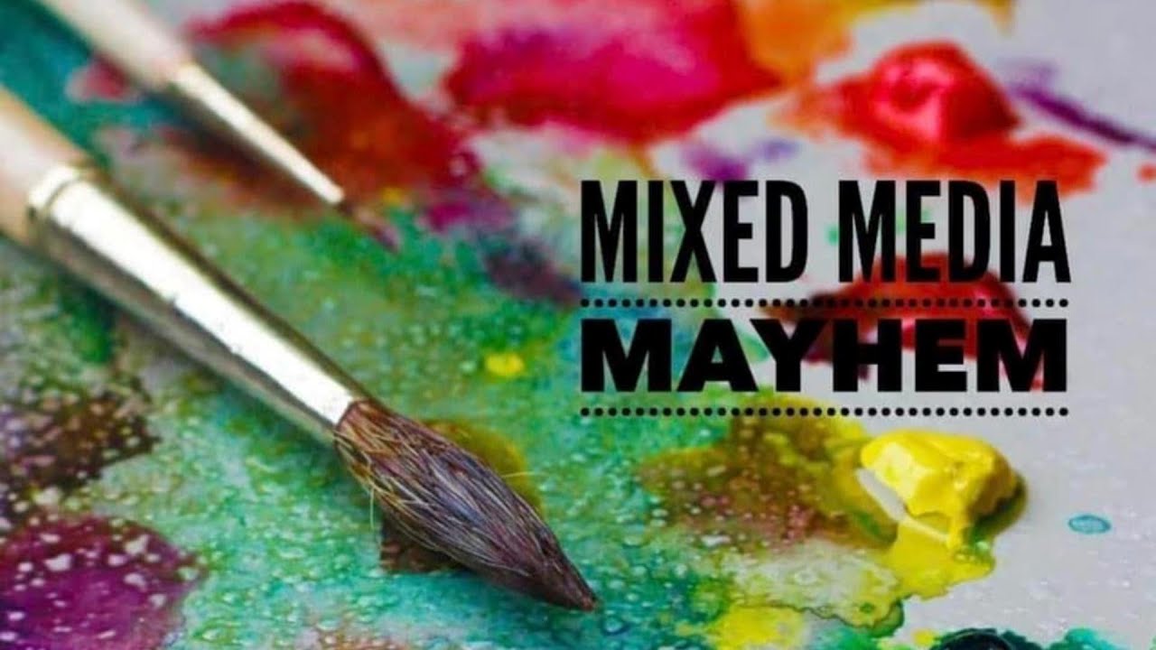 Scrapbook Process #247 Hey Y'all ¦ Mixed Media Mayhem ¦ Hip Kit Club ...