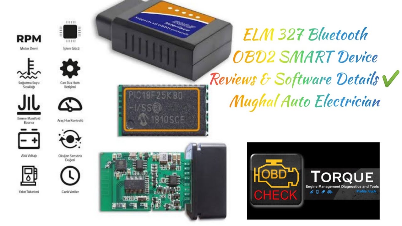 ELM 327 Bluetooth OBD2 SMART Device Reviews & Software Details ️Mughal ...