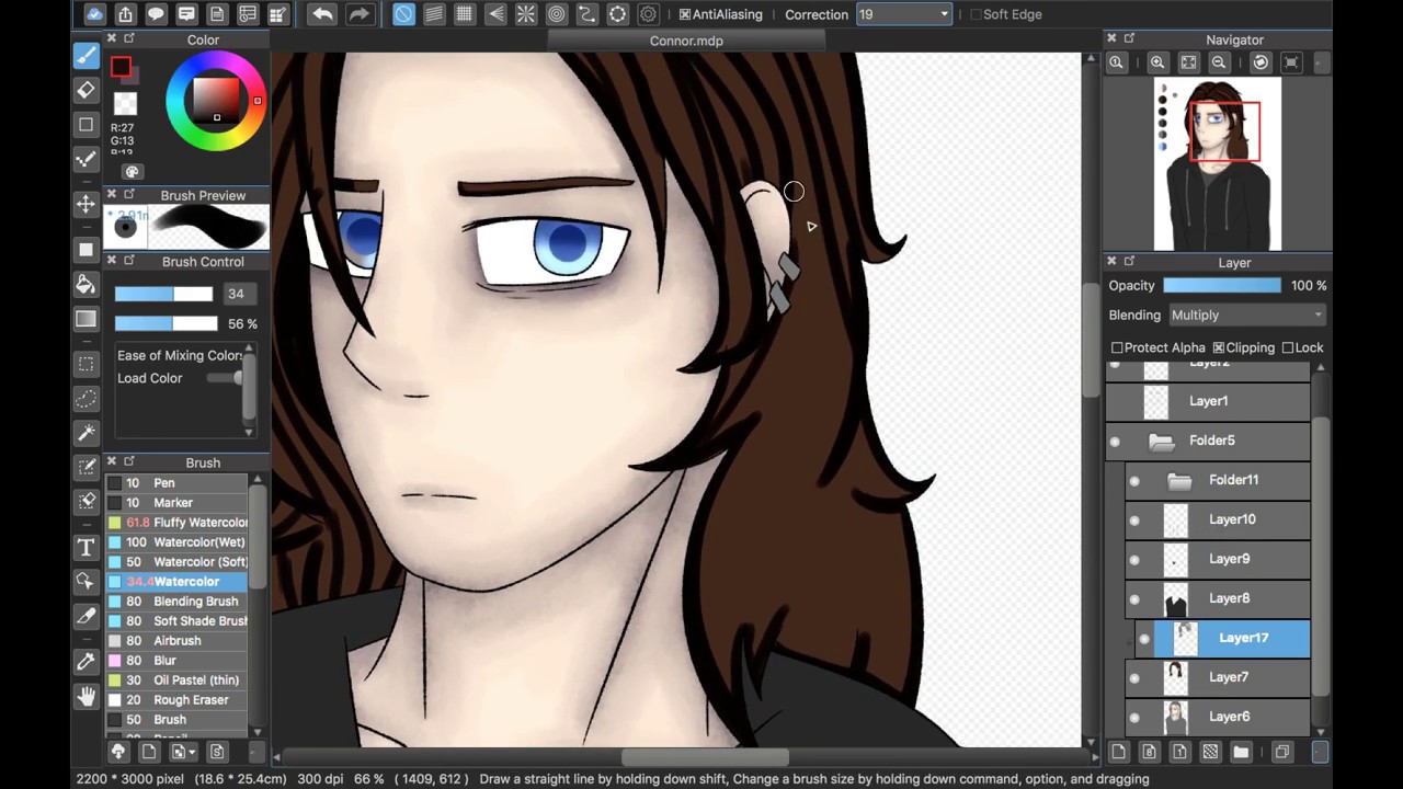 |Connor Murphy| [Speedpaint] (Dear Evan Hansen) - YouTube