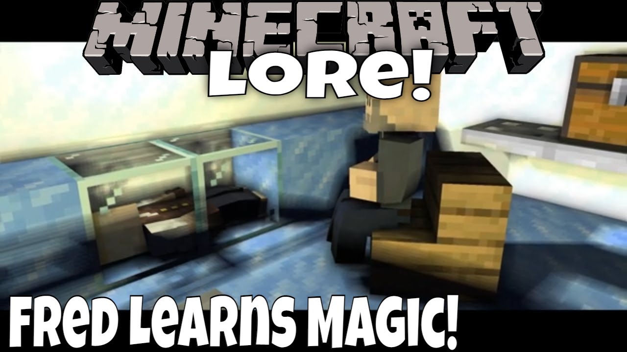 Fred Is Learning Magic! [Fixxiverse Minecraft Lore Clips] - YouTube
