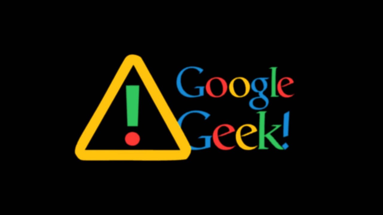 Google GEEK! Logo - YouTube