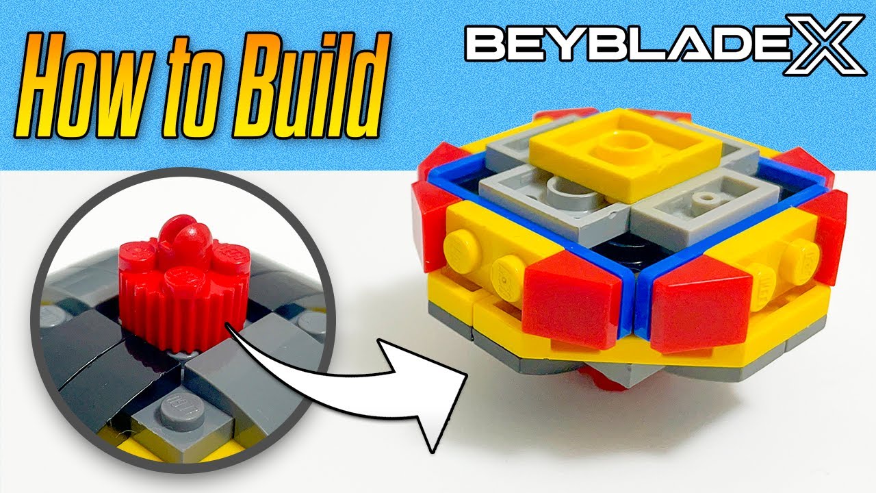How to build a LEGO Beyblade | Easy - YouTube