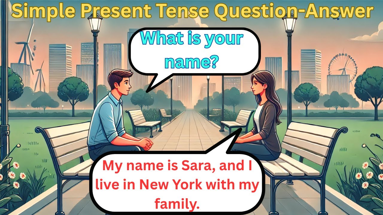 Simple Present Tense Questions & Answers for Beginners | English ...