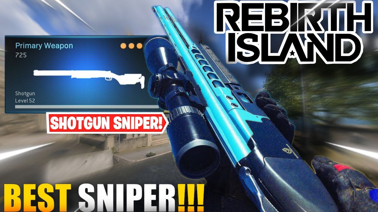 the *BROKEN* 725 SNIPER SHOTGUN is the BEST SNIPER on Rebirth Island ...