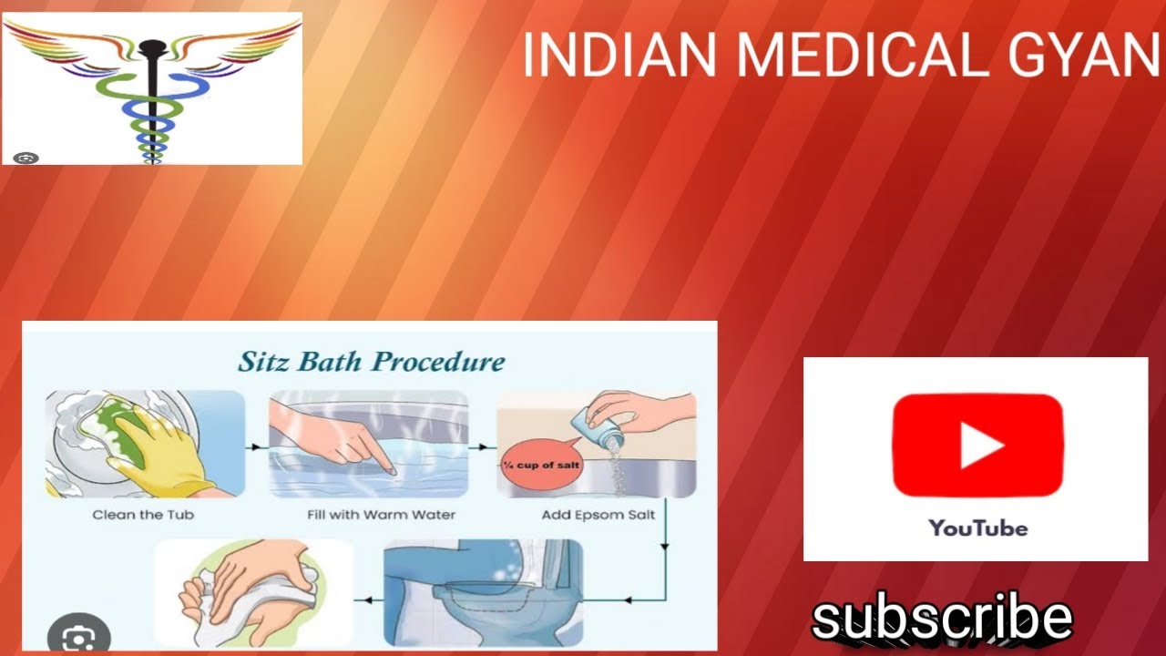 Sitz bath with procedure - YouTube