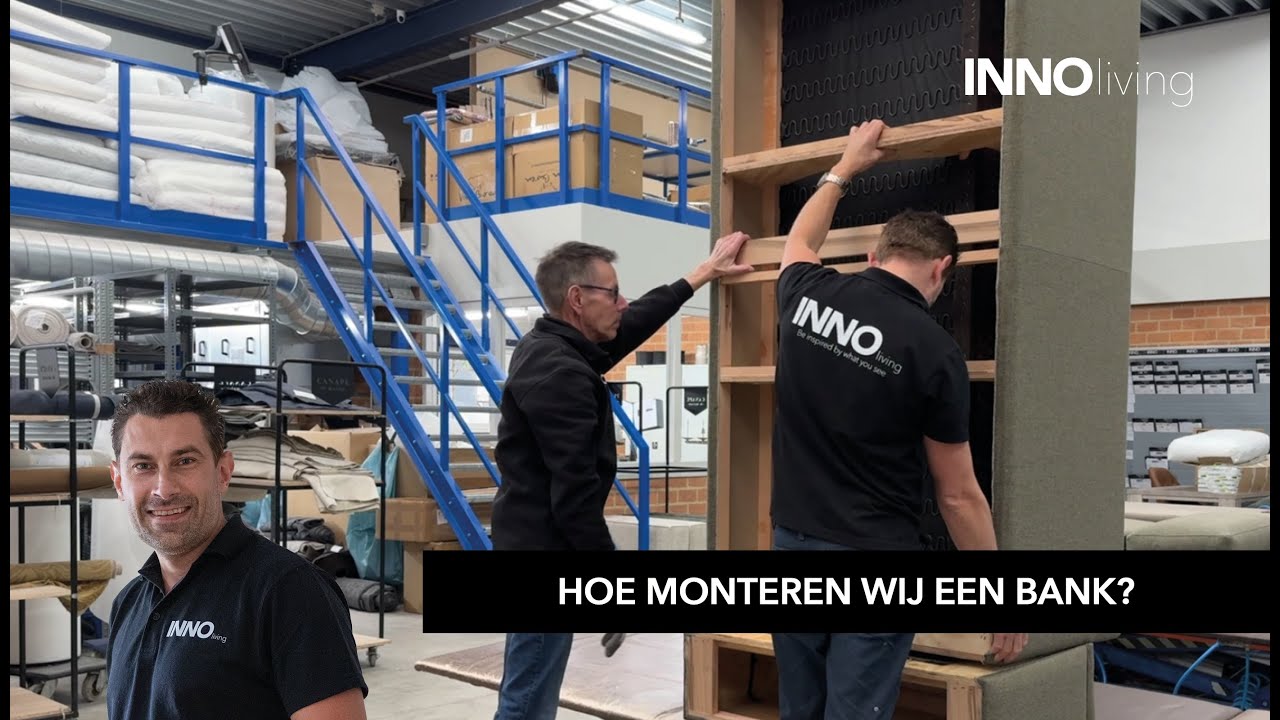 How it's made | Hoe monteren wij een bank? - YouTube