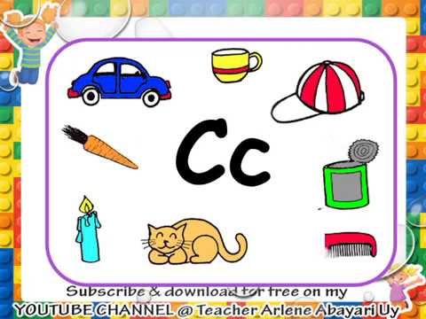 Words that Begin with Letter Cc - Teacher Arlene Abayari Uy - YouTube