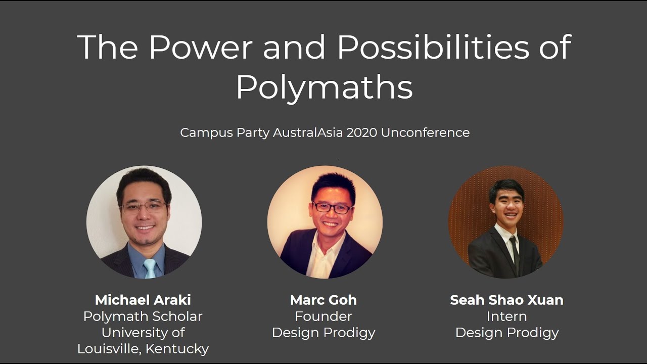 The Power and Possibilities of Polymaths - YouTube