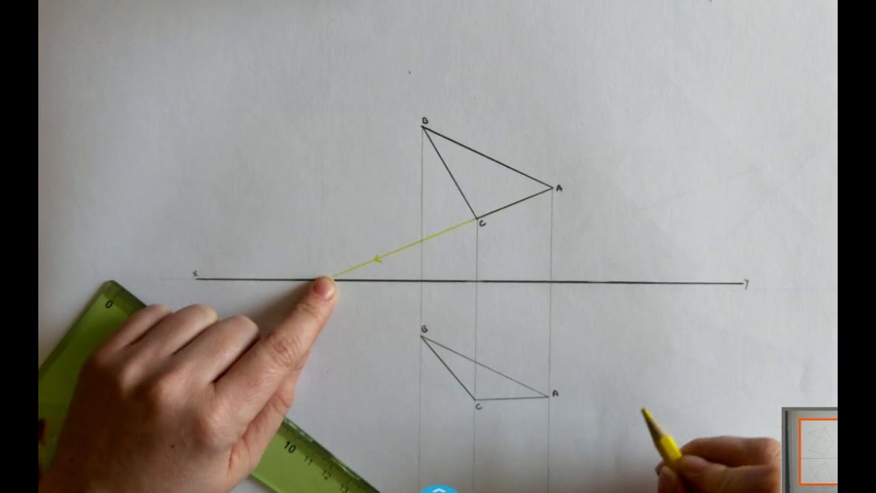 DCG: Planes - Traces of a Plane (not cutting the xy line) - YouTube