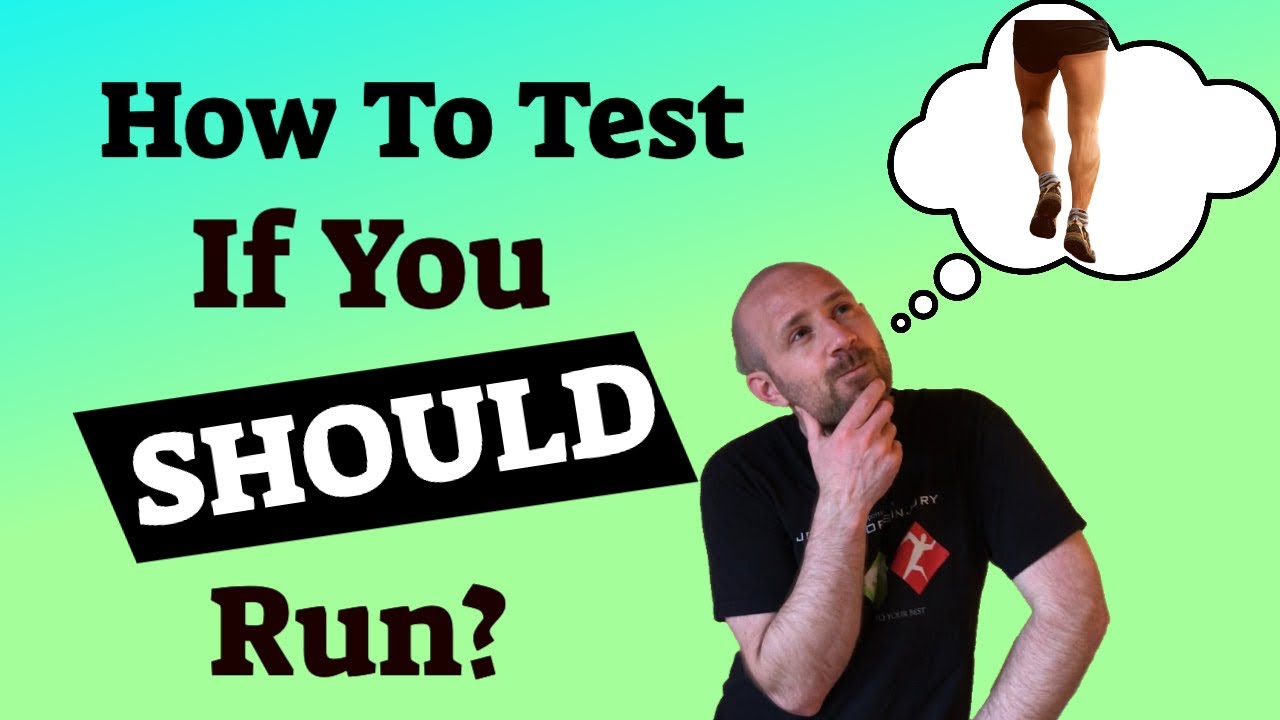 How To Test That You Can Return To Running After Injury - YouTube