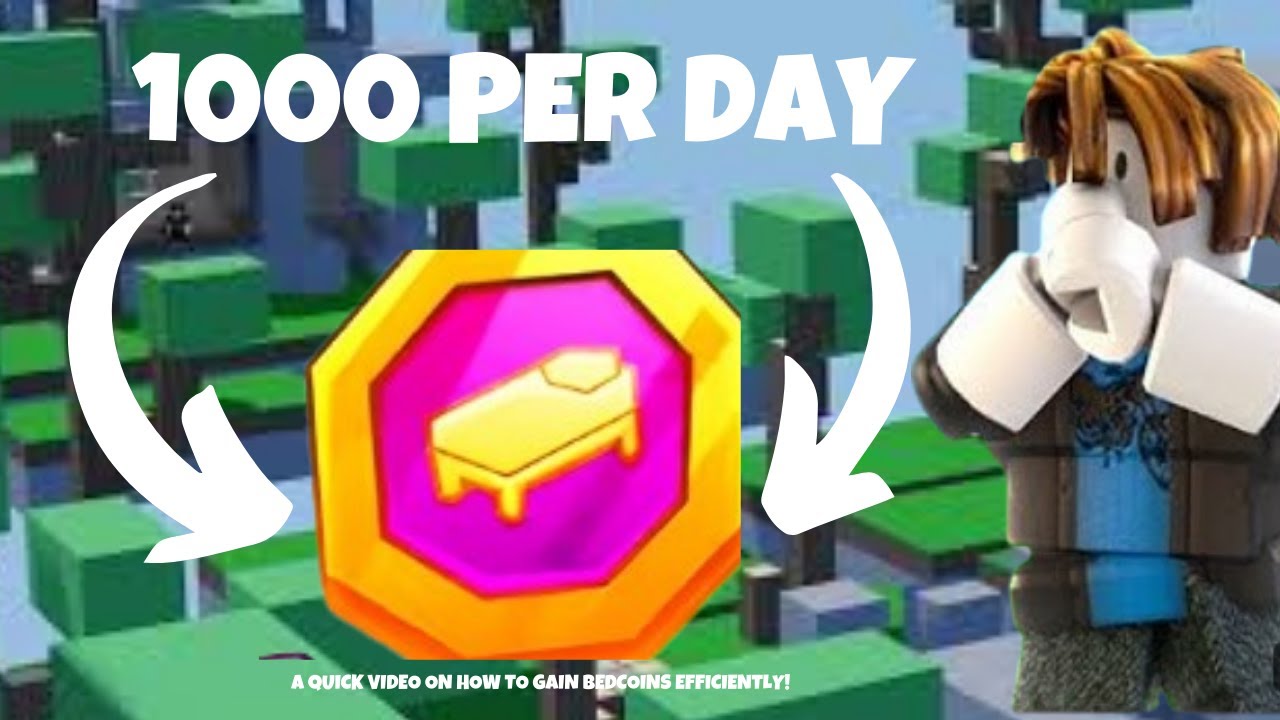 How To Get BEDCOINS FASTER in Roblox Bedwars⚔️🛏️ - YouTube