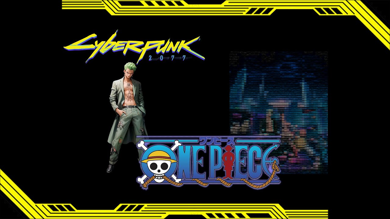 Cyberpunk x One piece | Animr couple | Photomanipulation anime edition ...