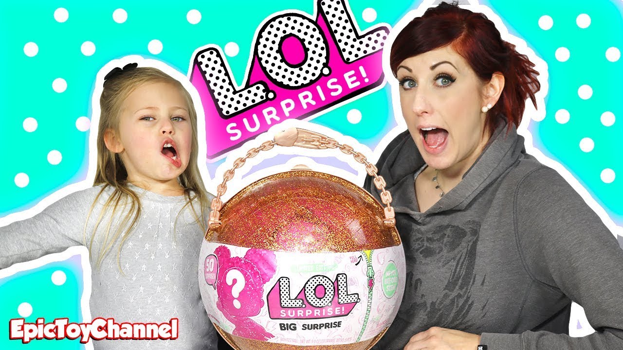 LOL Dolls Big Surprise with 52 Surprise LOL Toys for Kids by Zoey and ...