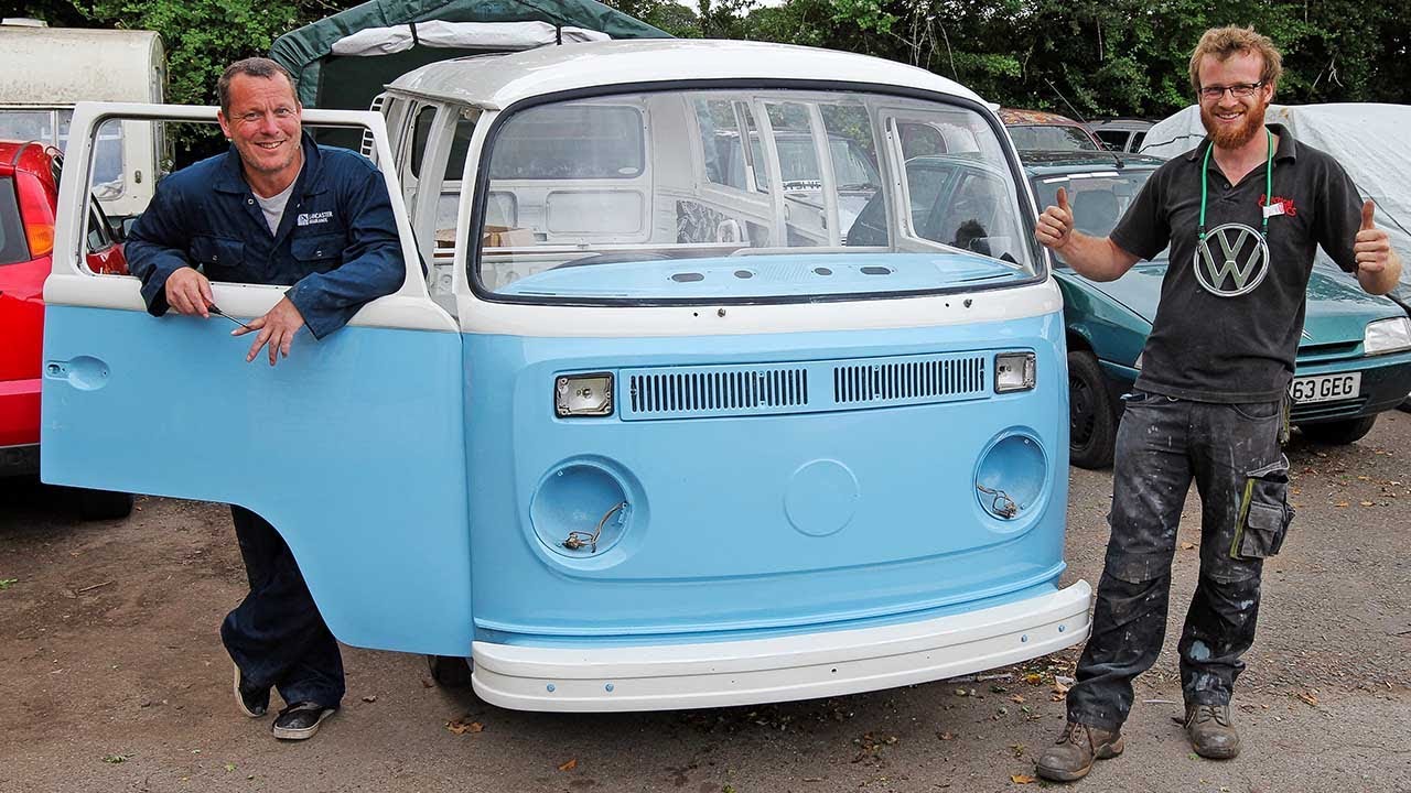 VW Camper and Reliant Regal - Our Charity Projects - YouTube