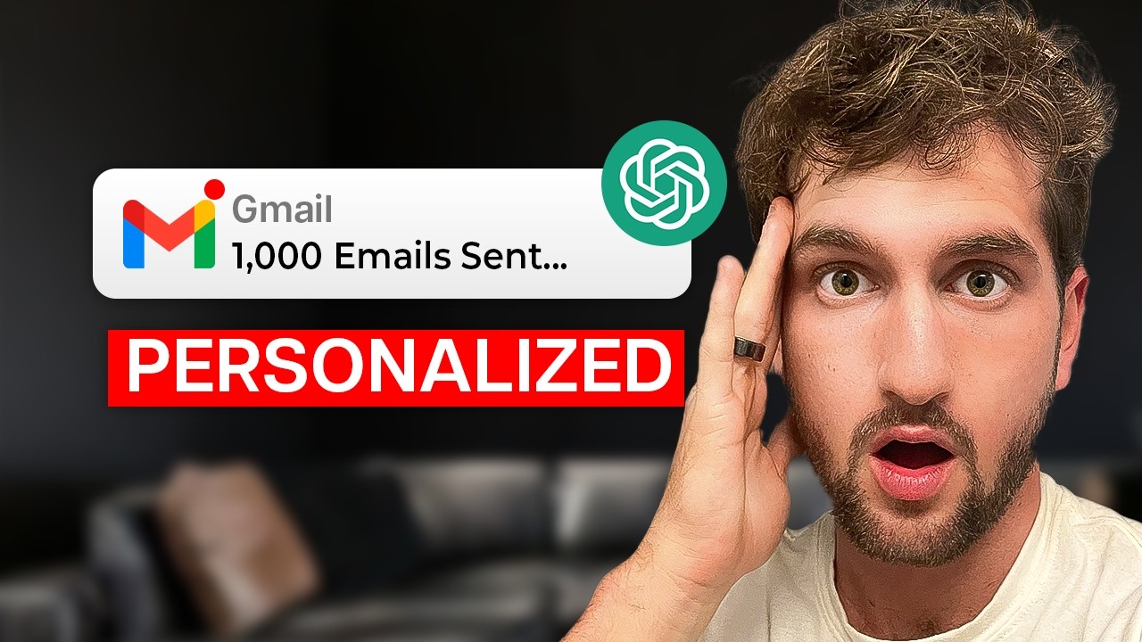 How to Send 1,000 Personalized Cold Emails per Day - YouTube