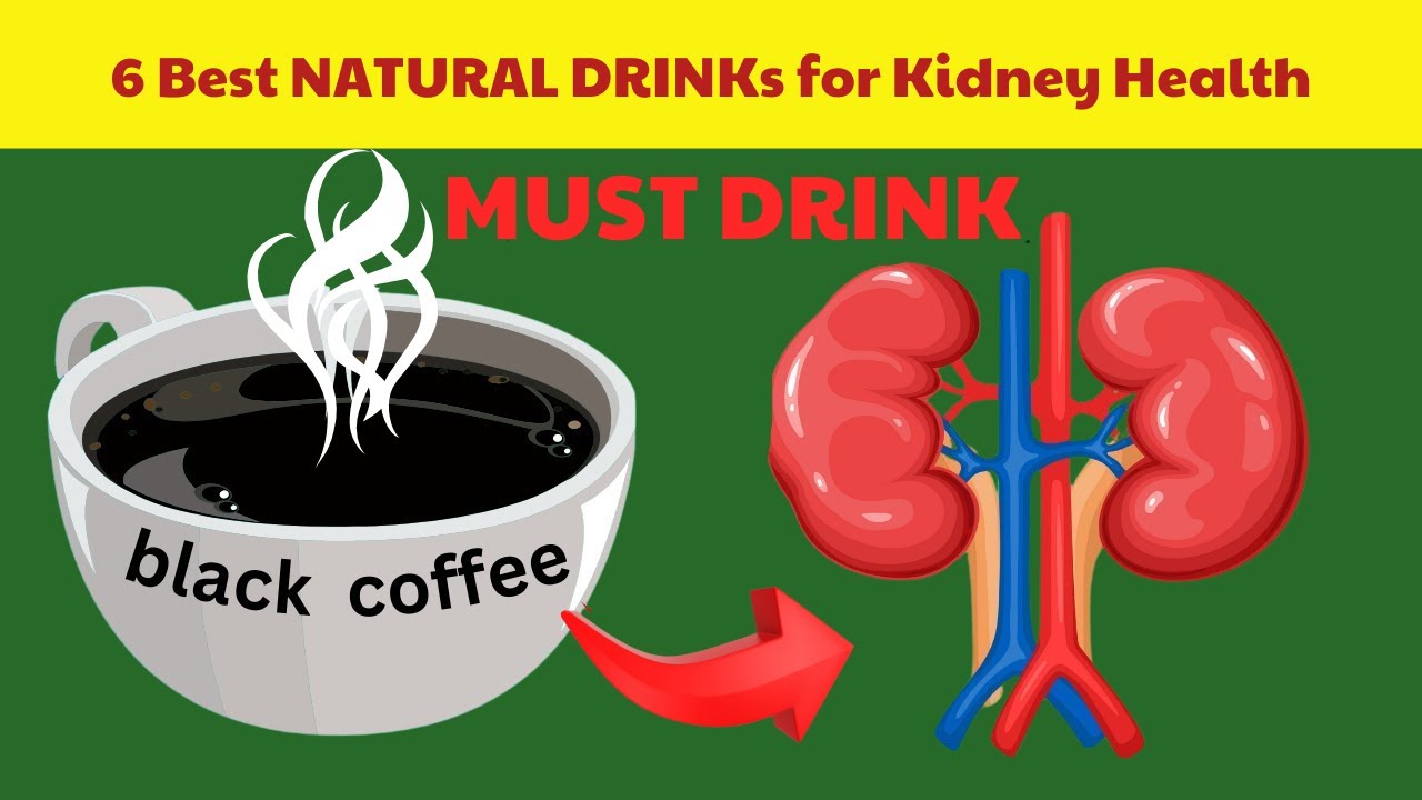 6 Best NATURAL DRINKs for your Kidney Health | Home Nutrit - YouTube