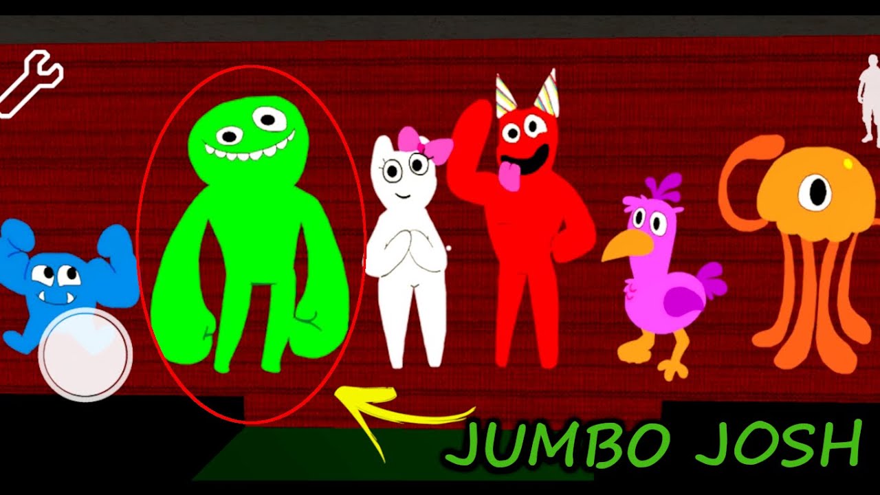 Green monster Jumbo Josh horror escape [chase mode] full game mobile ...