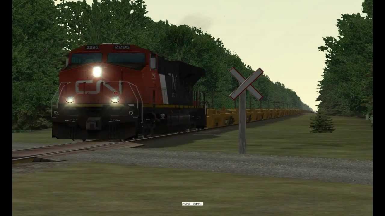 MSTS: Railfanning The Canadian National Bala Subdivision - YouTube