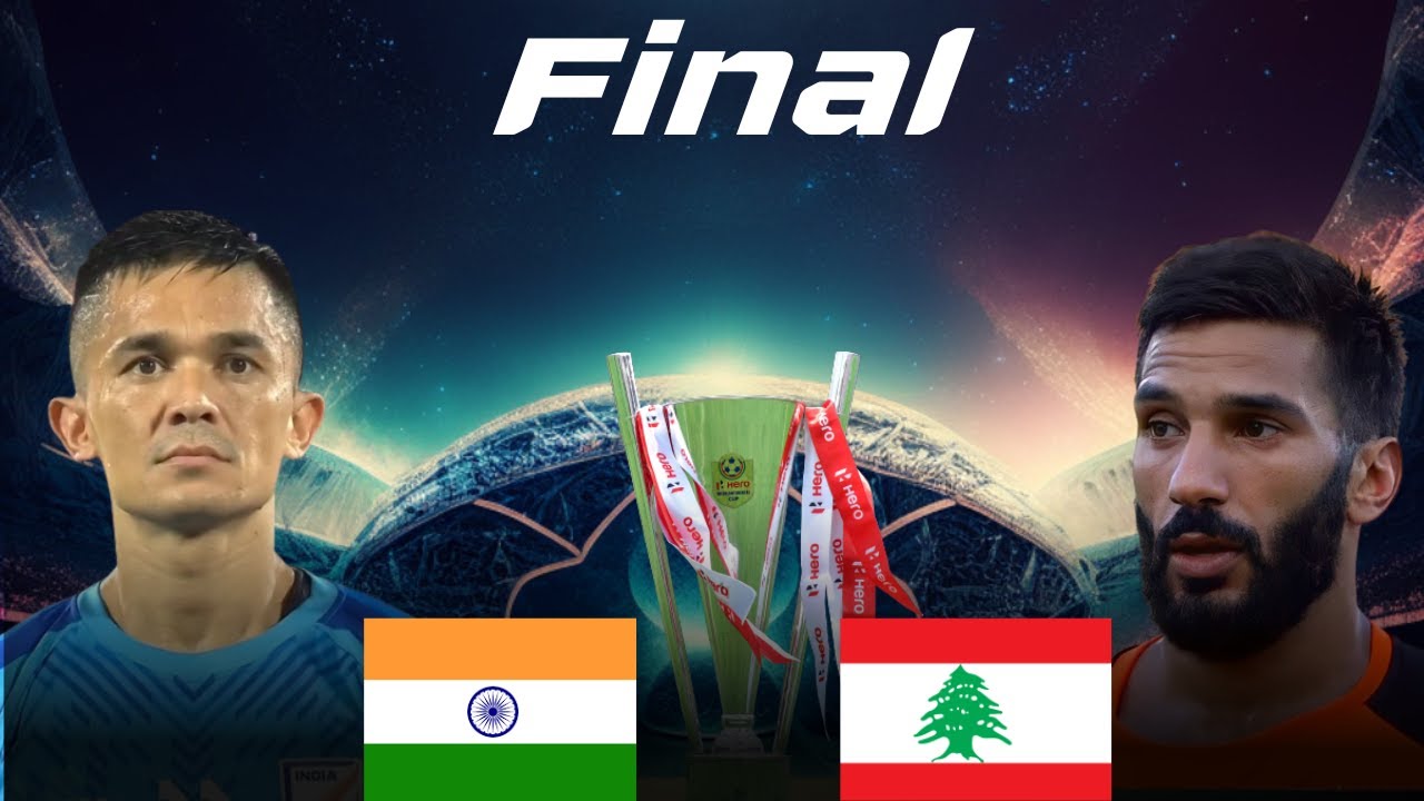 India vs Lebanon Intercontinental Cup Final Live Watchalong: Epic ...