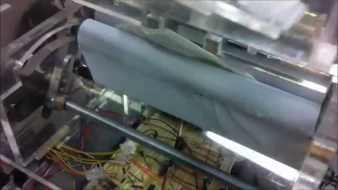 Robo Wrap: The Automated Silverware Wrapper - YouTube