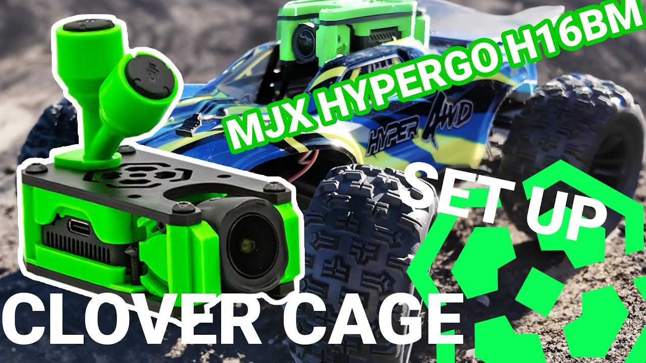 🍀 Set up your MJX Hypergo H16BM with a Clover Cage 🍀 - YouTube