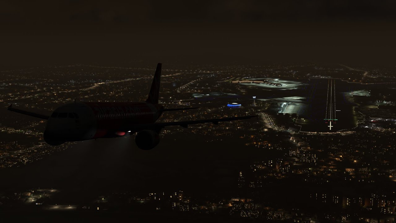 Dark Hazy Departure out of Jaiupr (VIJP) | Fenix A320 | MSFS - YouTube