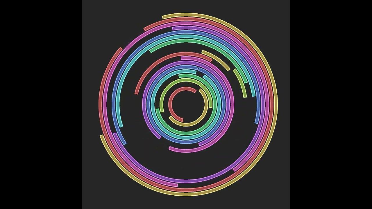 Color wheel. #openframeworks #programming #creativecoding - YouTube