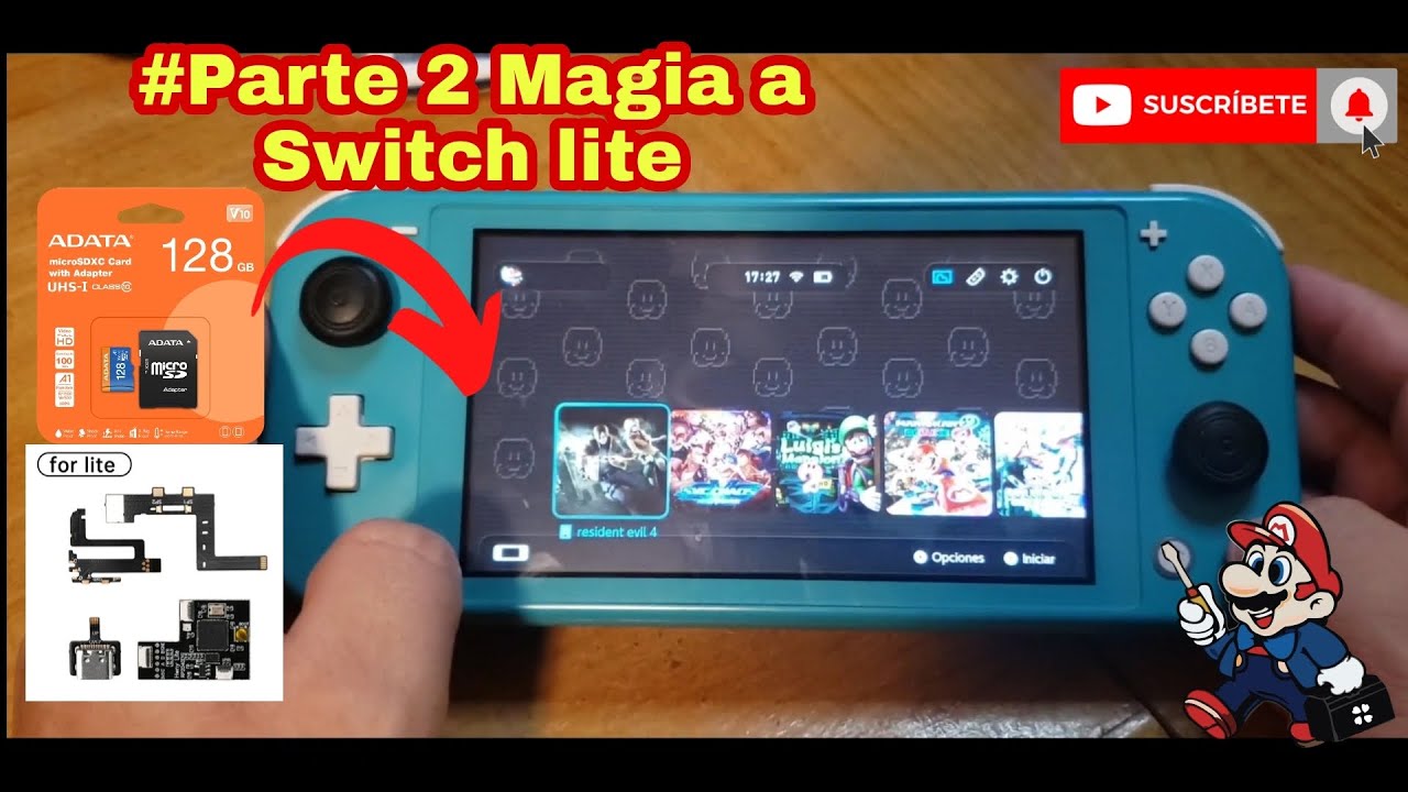 #Parte 2 Switch Lite "Magia Pura" 🤯🤯 - YouTube