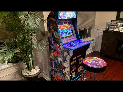 MARVEL VS CAPCOM Arcade1up FULL REVIEW!