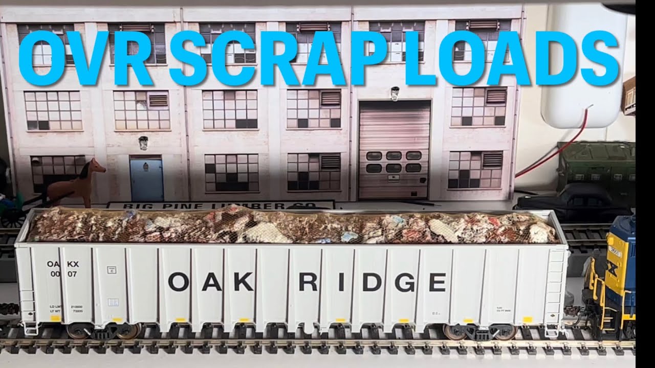 Otter Valley Railroad Scrap Loads - YouTube