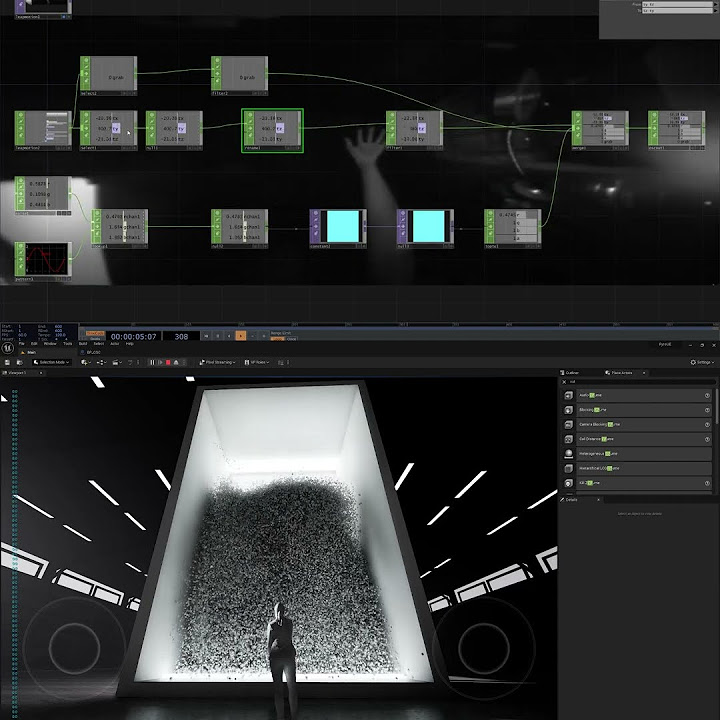Hand Motion Gesture 3D Particle System - YouTube