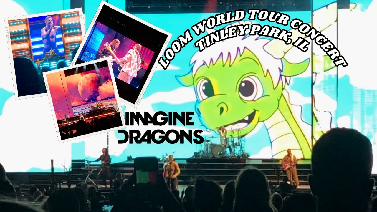 Imagine Dragons Loom Tour Concert Vlog (Tinley Park, IL 2024) - YouTube