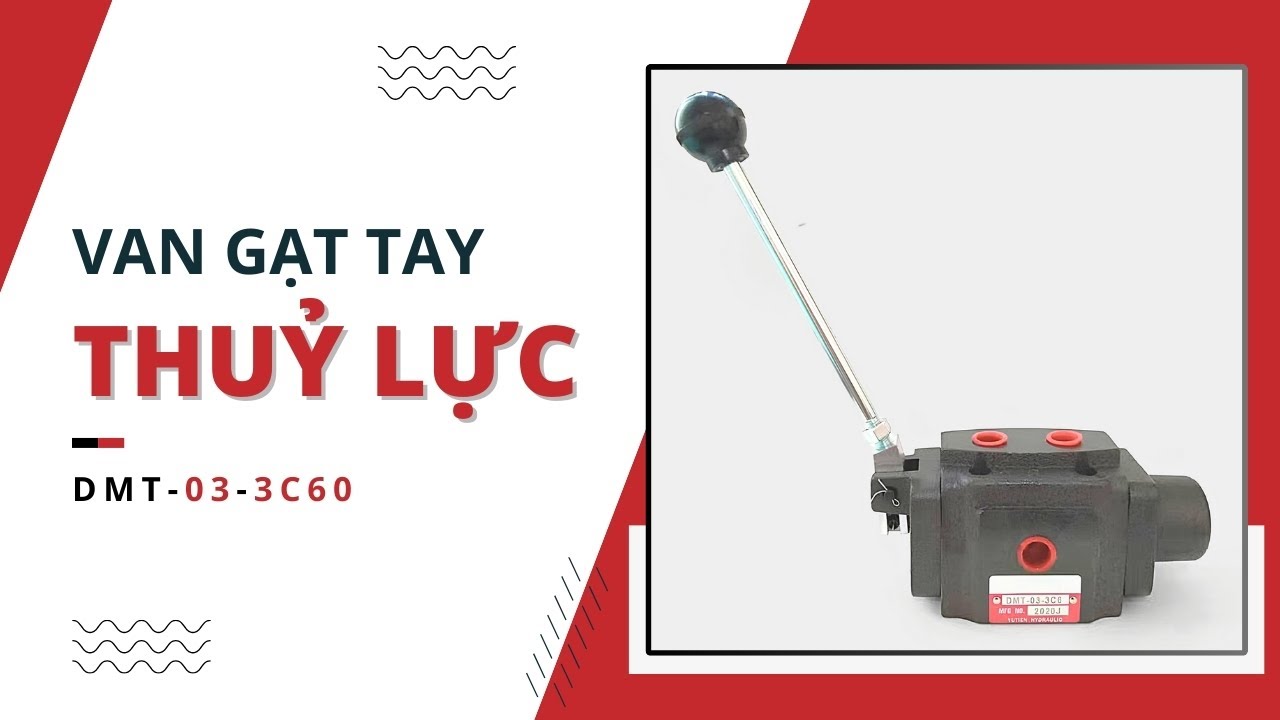 🌏 Van gạt tay thuỷ lực DMT-03-3C60 - YouTube