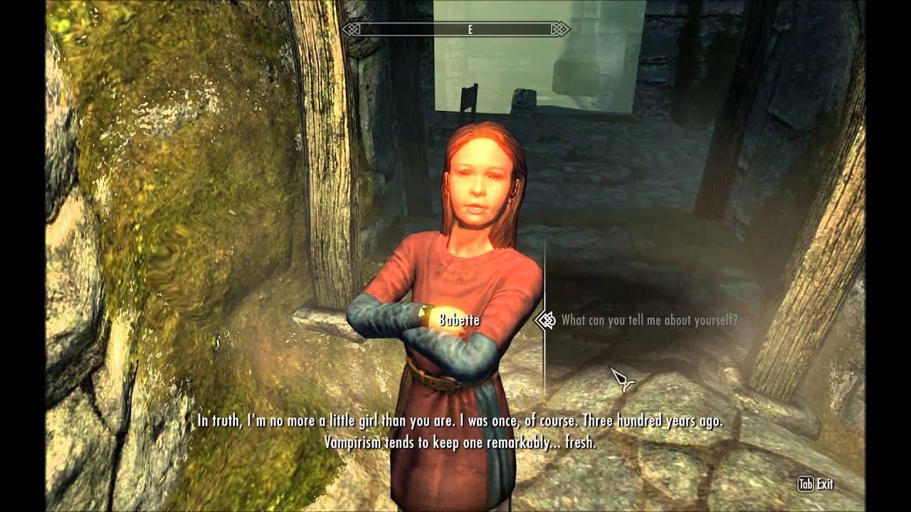 Skyrim Babette Youtube