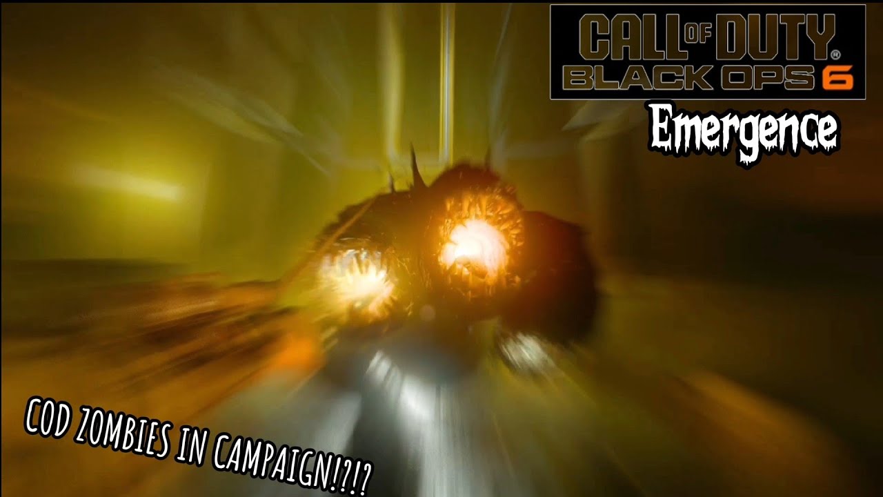CALL OF DUTY Black Ops 6 | Emergence aka COD ZOMBIES - YouTube