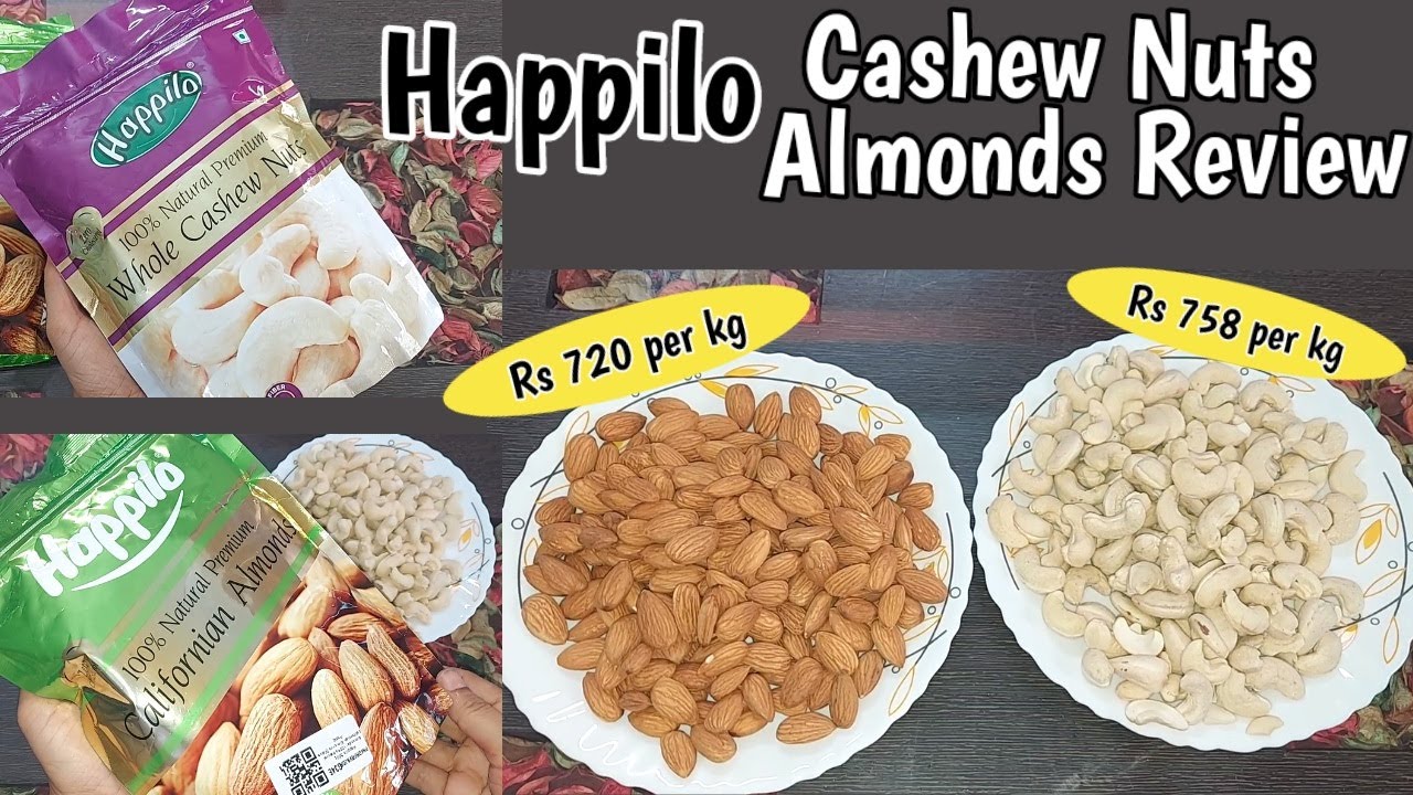 Happilo Almonds Review | Happilo Whole Cashew Nuts Review | Shark Tank ...