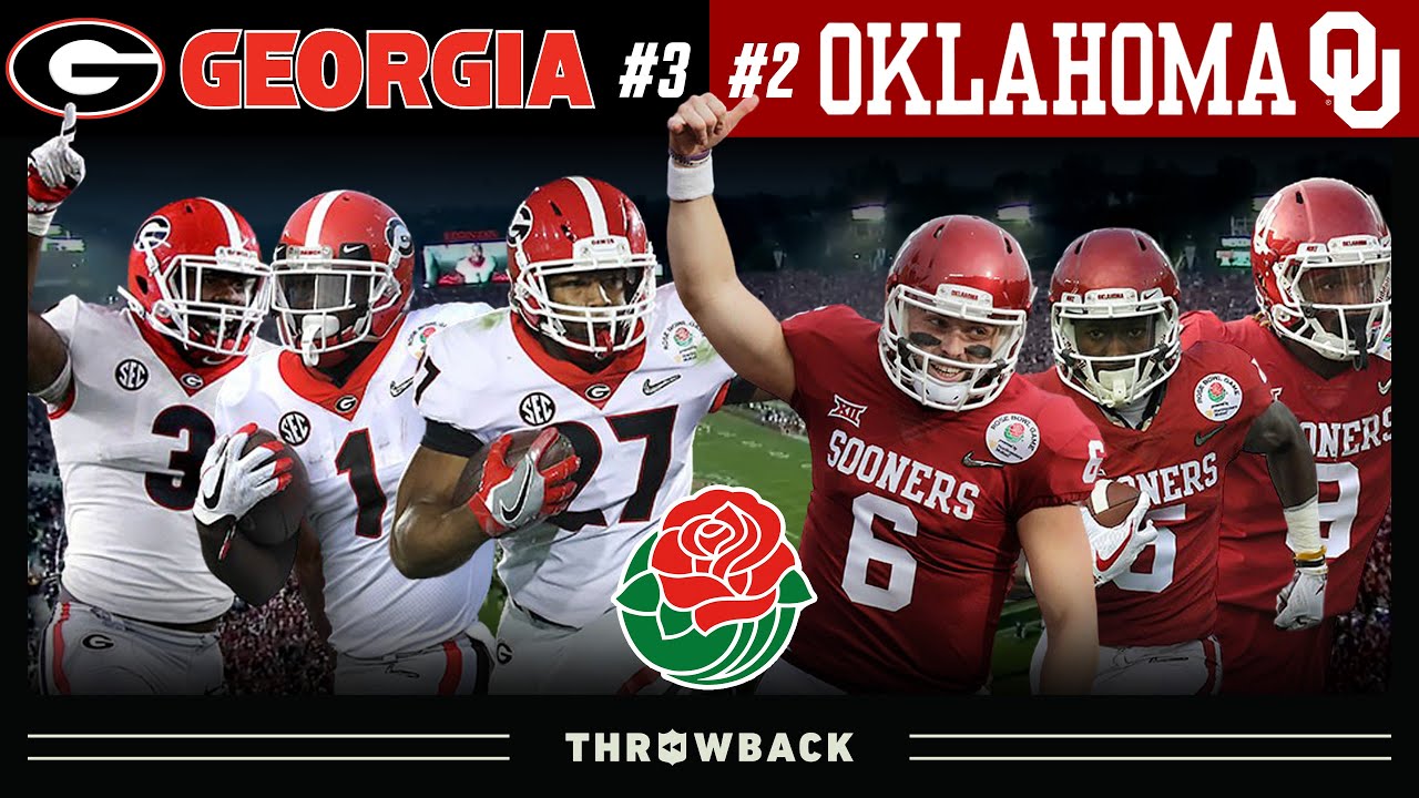Baker's Air Attack vs Chubb & the Dawgs' Ground Game! (#3 Georgia vs ...