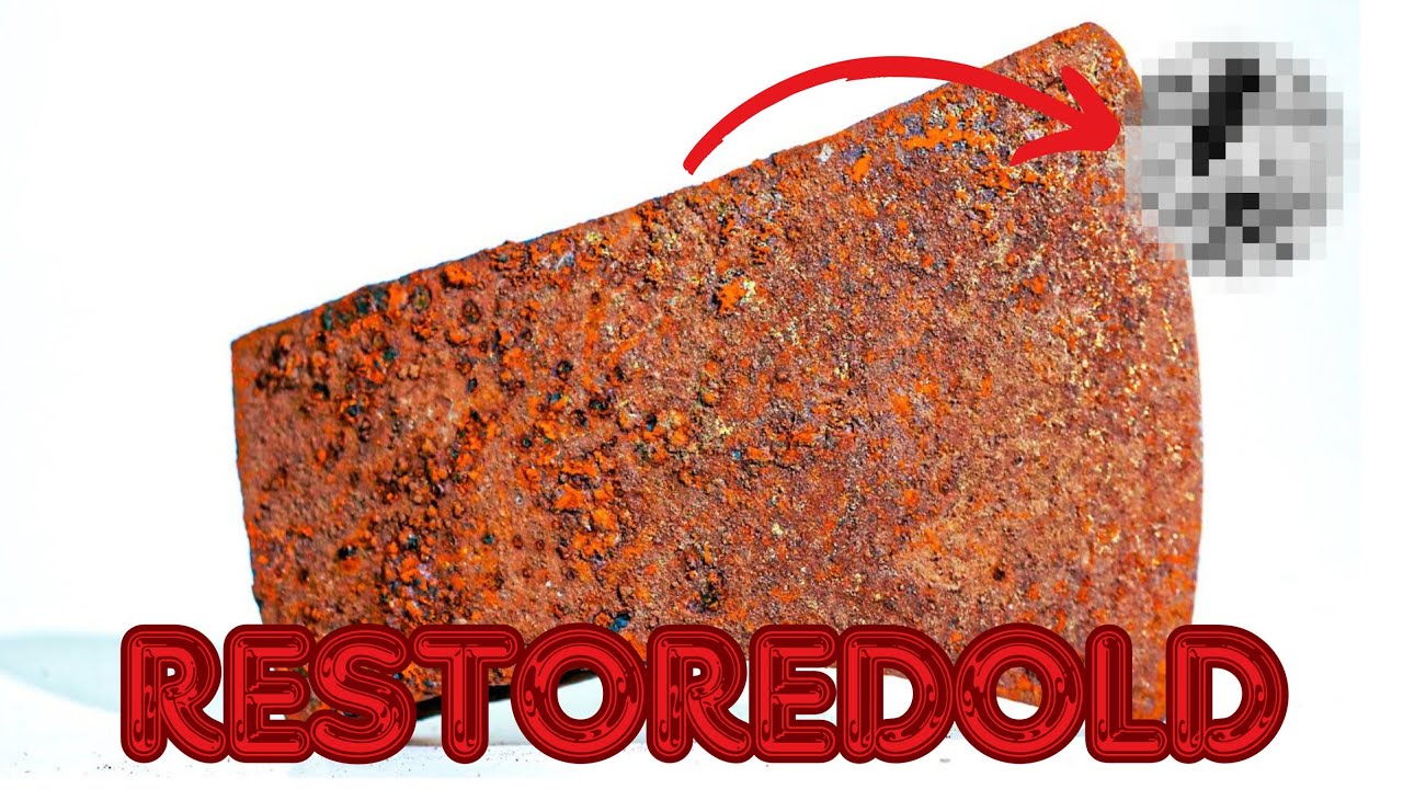 Extremely Rusty Pitted Axe Restoration - Incredible Finish! - YouTube