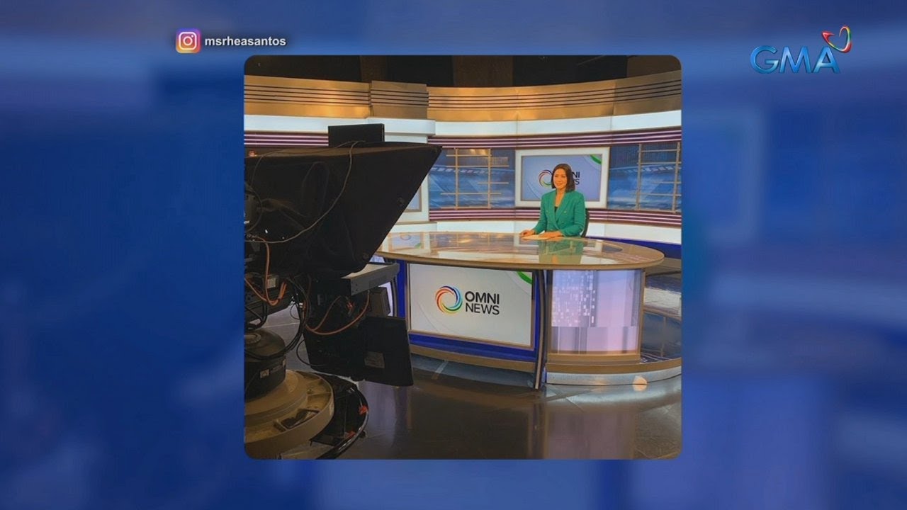 Saksi: Rhea Santos, bagong news anchor-reporter ng all-Filipino ...