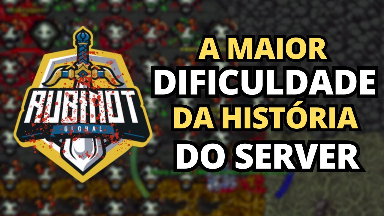 A MAIOR DIFICULDADE DA HISTÓRIA DO RUBINOT - YouTube