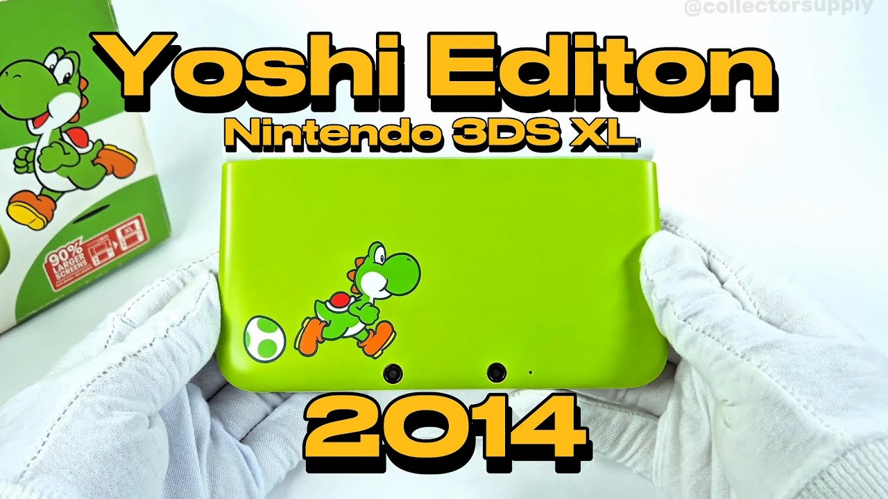 Yoshi 3DS XL Unboxing — One of the Coolest Nintendo Designs! - YouTube