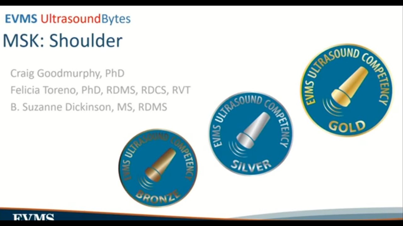 UltraSoundbytes MSK Shoulder Ultrasound - YouTube