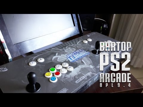 Bartop PS2 Arcade - PS2 Slim com OPL 9.4 - YouTube