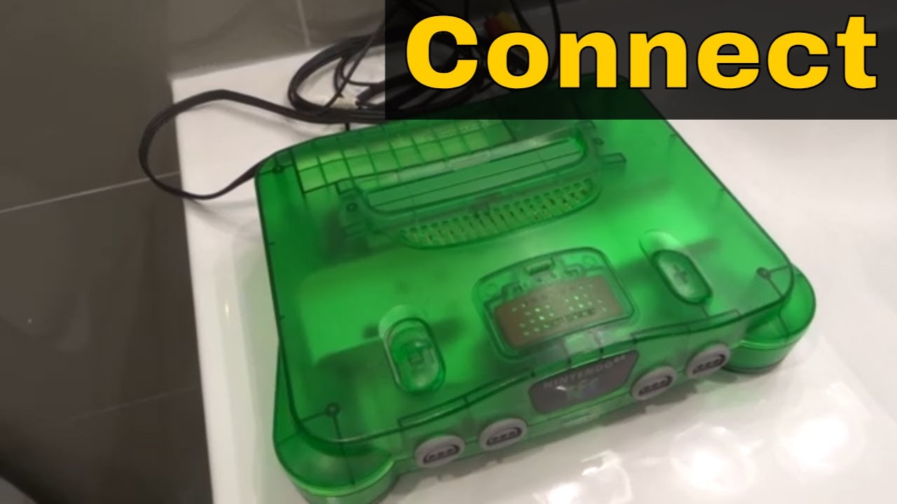 Connect Nintendo 64 With HDMI-How To Connect Easily-Full Tutorial - YouTube