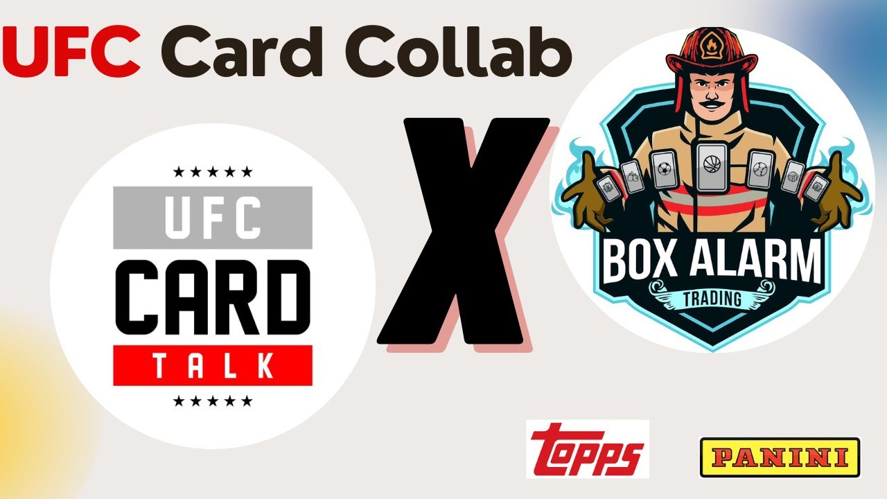 UFC Card Talk X Box Alarm Trading Collab - YouTube